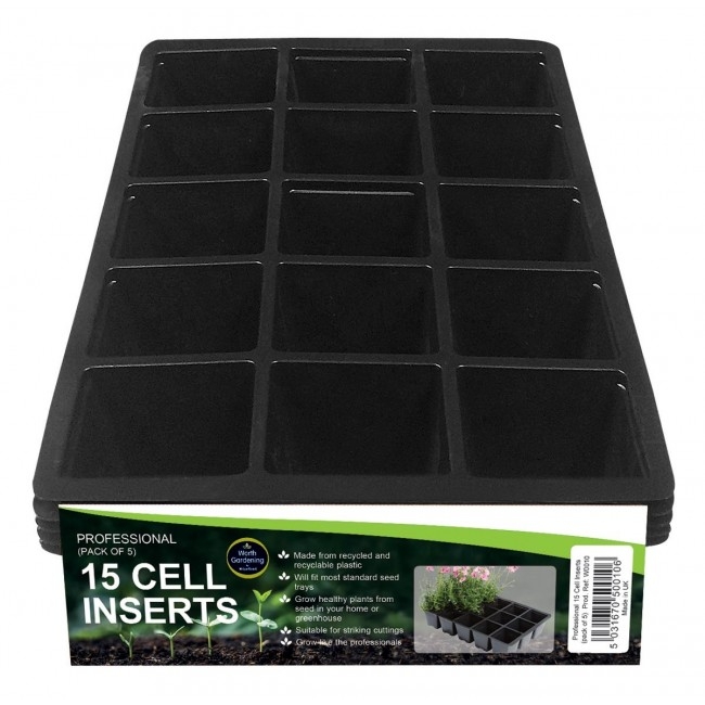 15 Cell Inserts 5pk - Jones Garden Centre