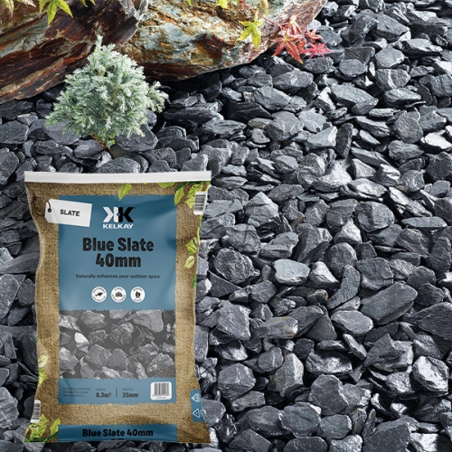 Blue Slate 40mm - Jones Garden Centre