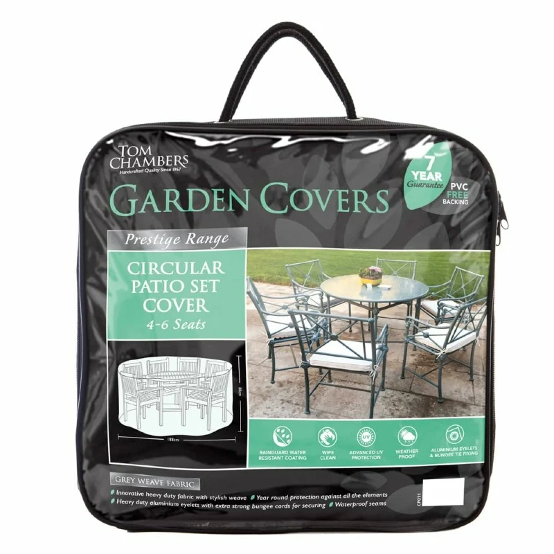 Circular Patio Set Cover Essential 4/6 Seat - Jones Garden Centre