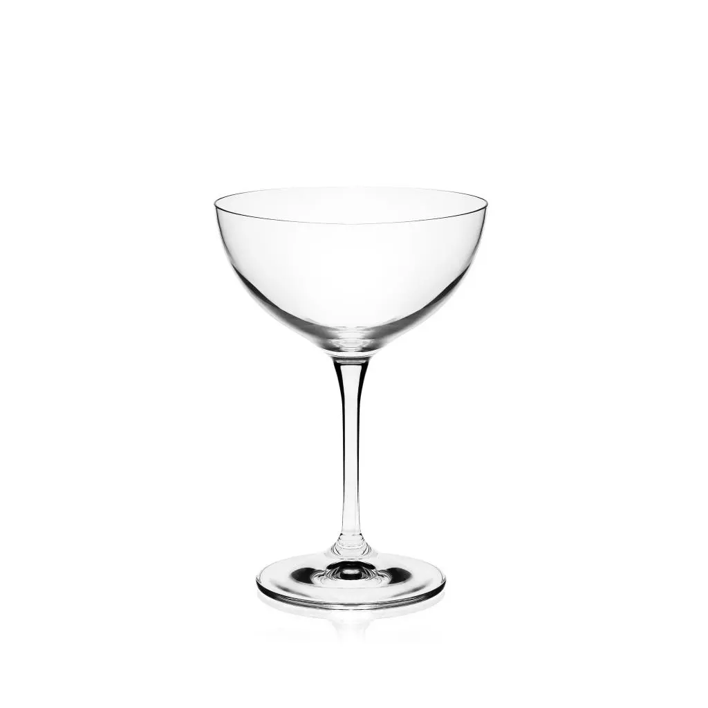 Eternity S/2 Crystal Cocktail Glasses - Coupe 340ml - Jones Garden Centre
