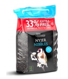 Nyjer Nibbles 33% FOC 2kg - Jones Garden Centre