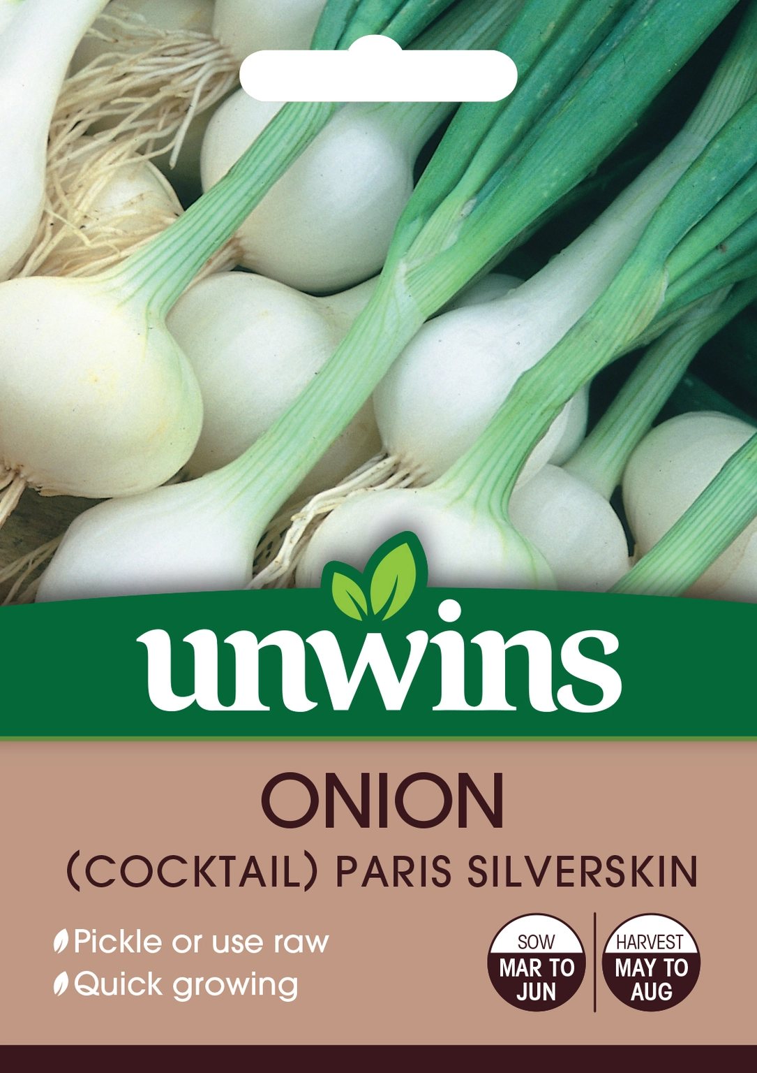 Onion Cocktail Paris Silverskin - Jones Garden Centre