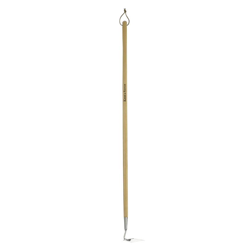 Stainless steel Long Handled Draw Hoe - Jones Garden Centre